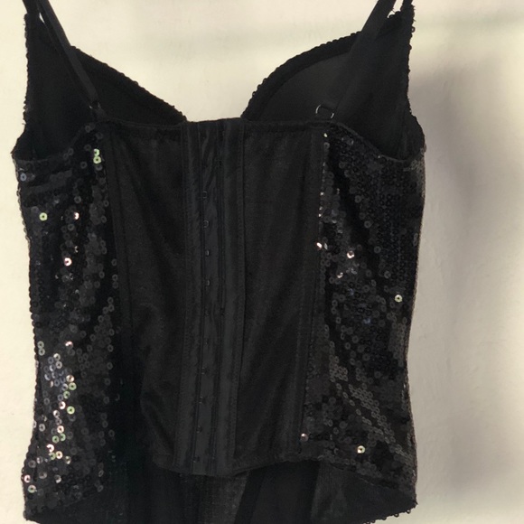Tops | Batgirl Sequence Bra Corset Like Brand New | Poshmark